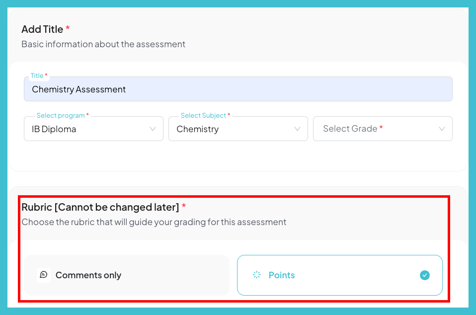 Creating a test on AssessPrep – AssessPrep
