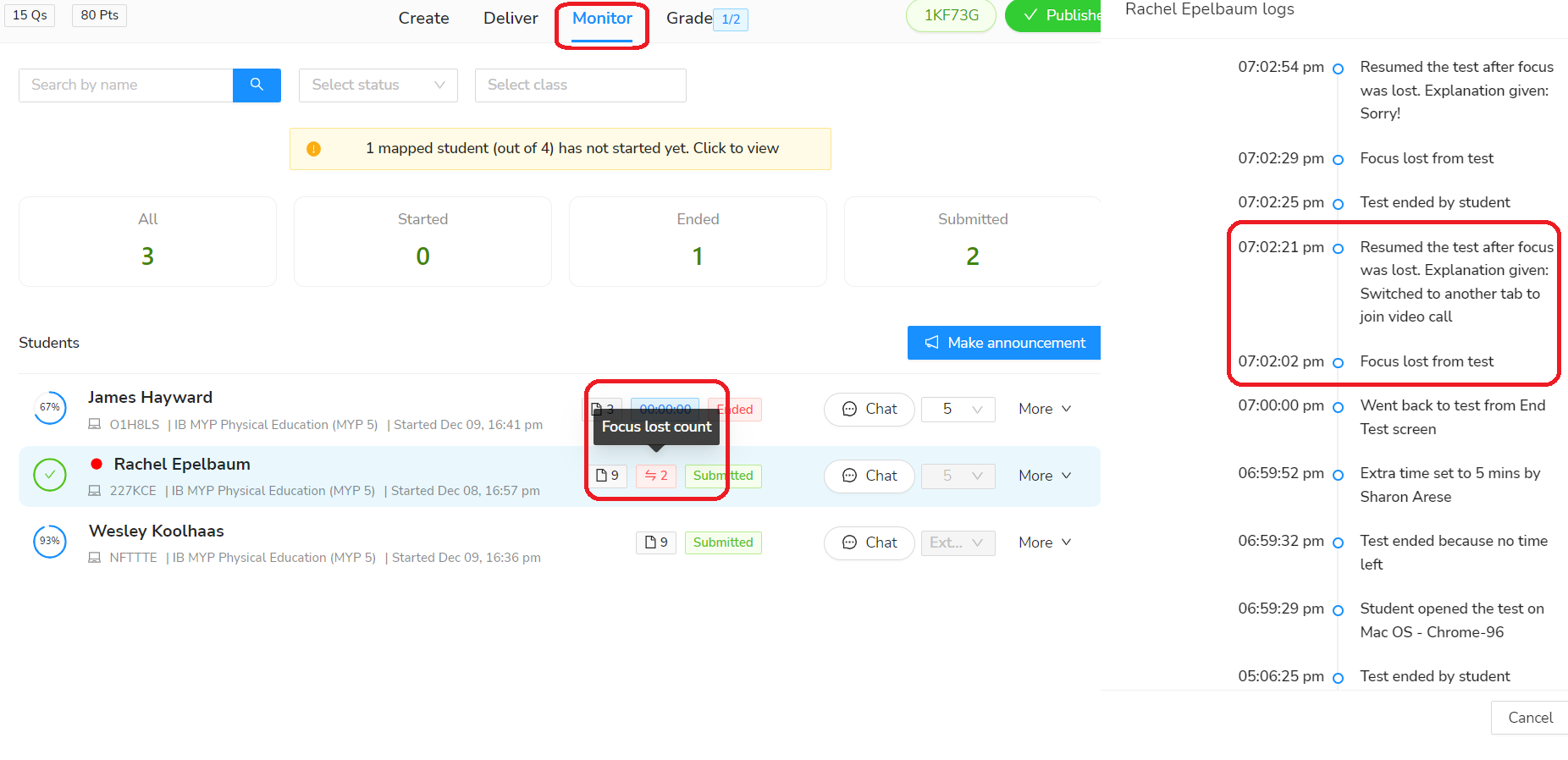 Delivery modes – AssessPrep