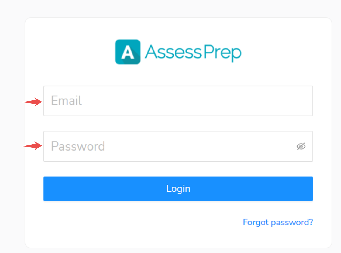 Taking a test in lock-down mode – AssessPrep